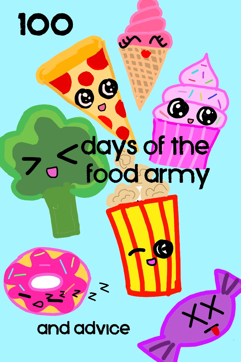 100 days of the food army, and advice | WEBTOON