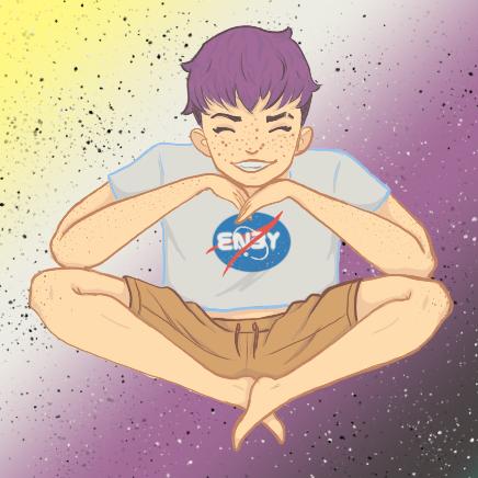 an optimistic enby | WEBTOON