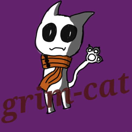 Grim cat!!!( Old, go read "Grim Cat! Rebirth" | WEBTOON