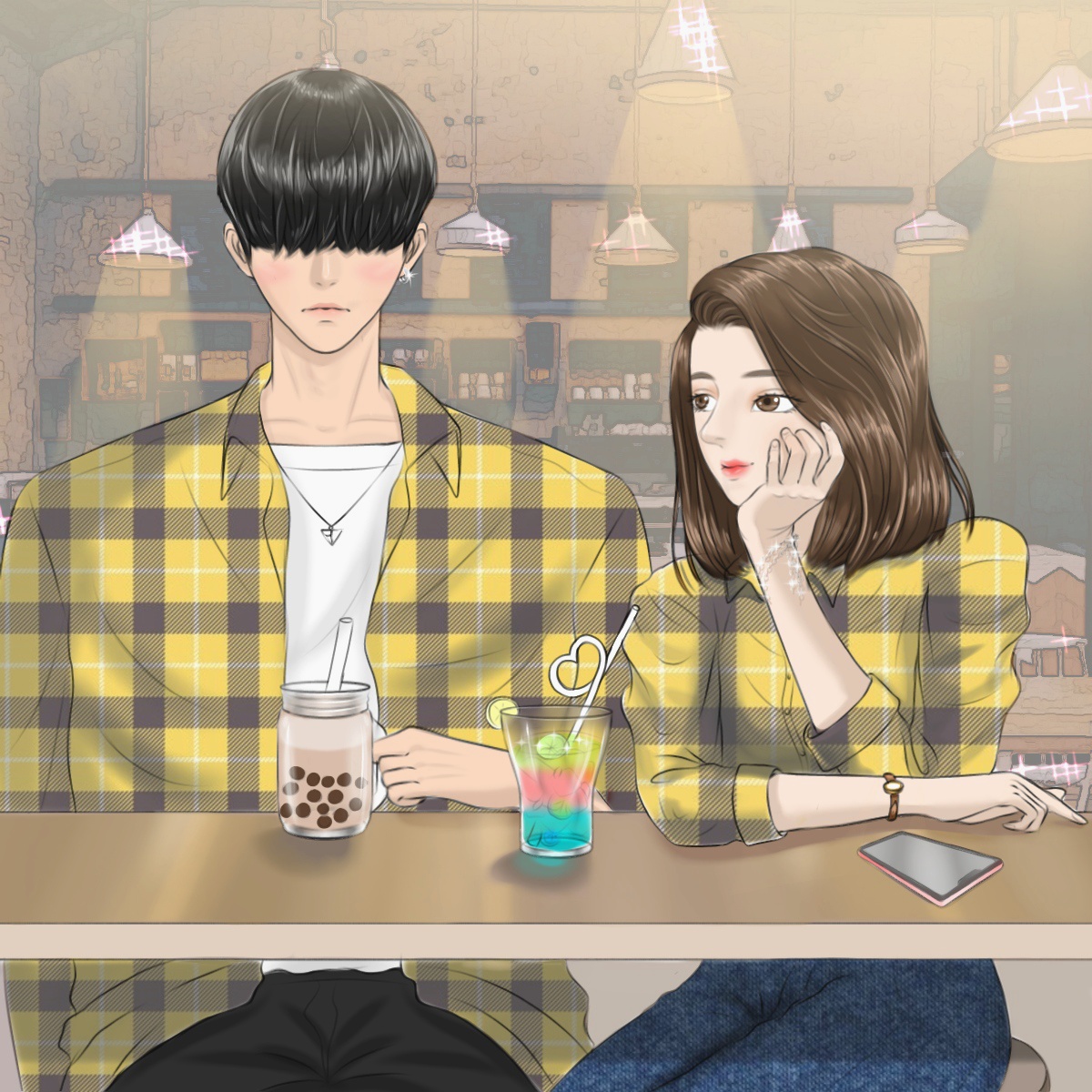 Initial Couple: Player and Flower | LINE WEBTOON