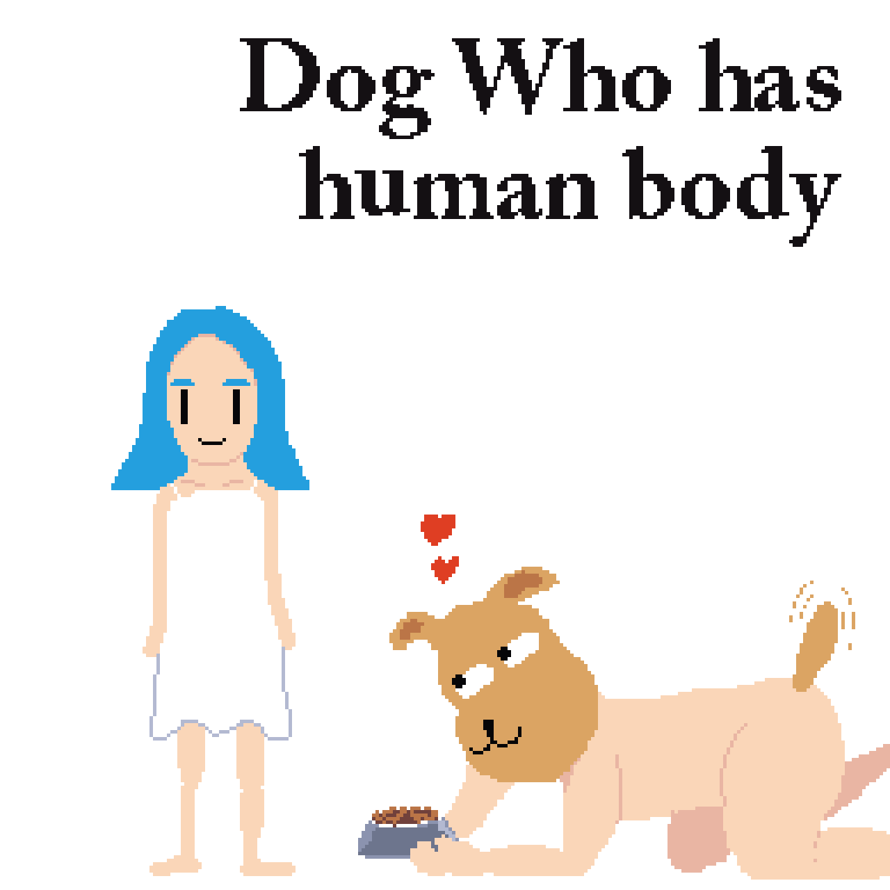 Dog Human Body