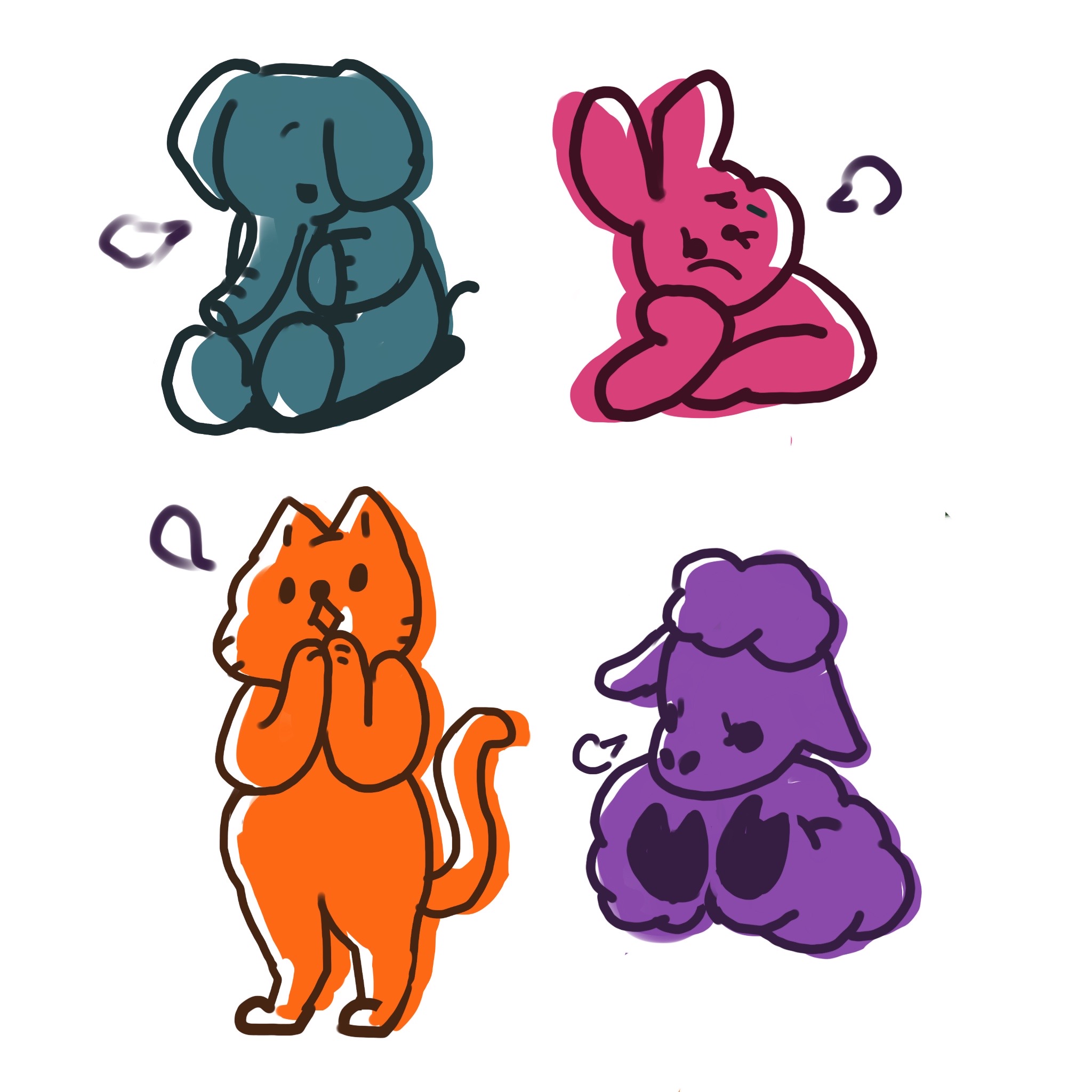 Silly animals | WEBTOON