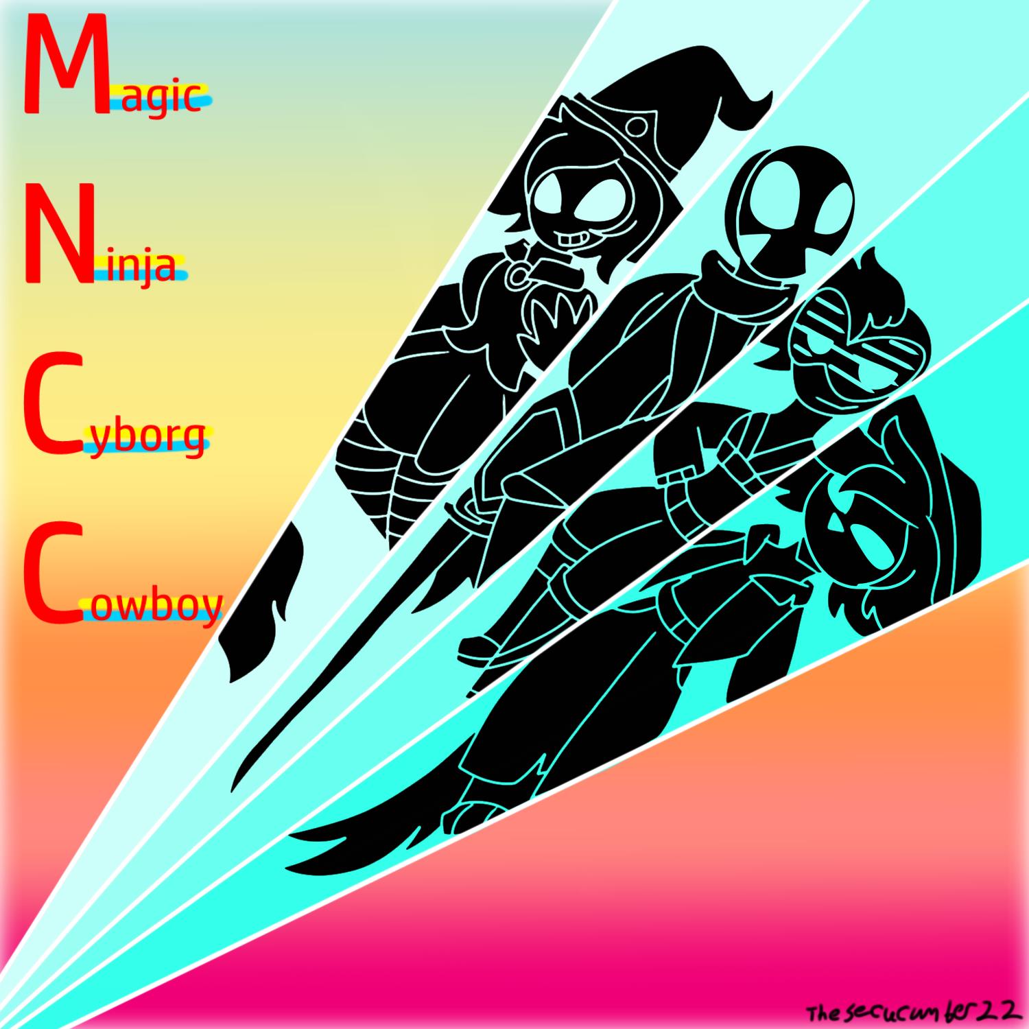 Magic-Ninja-Cyborg-Cowboy | WEBTOON