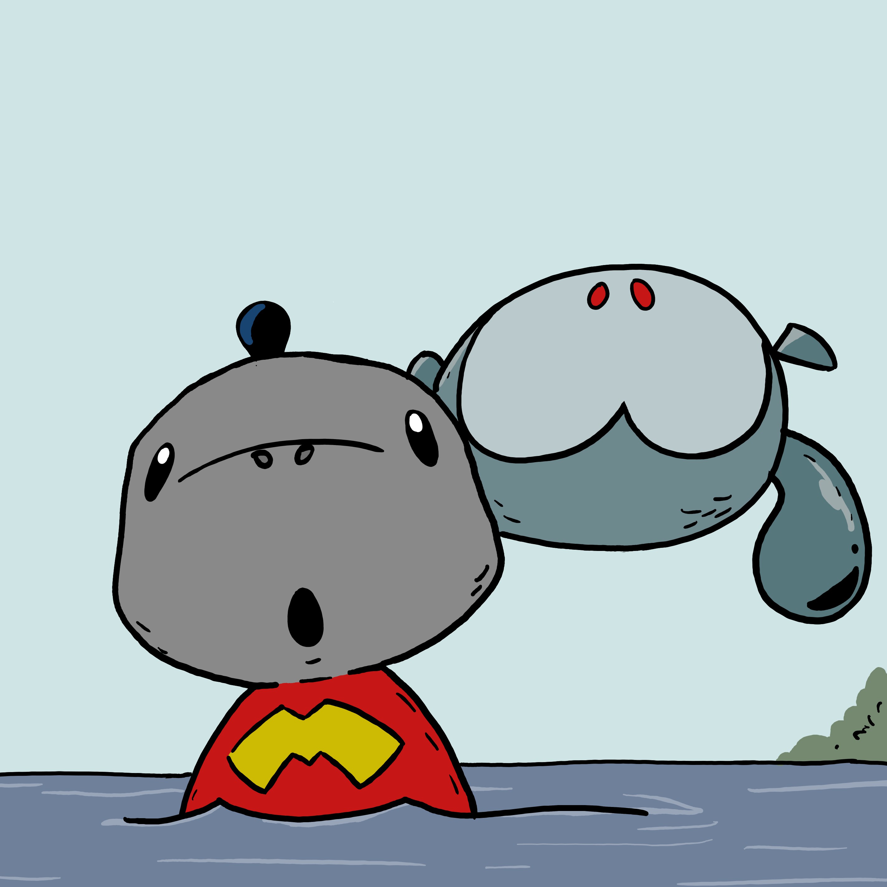 Manny The Super Manatee | WEBTOON