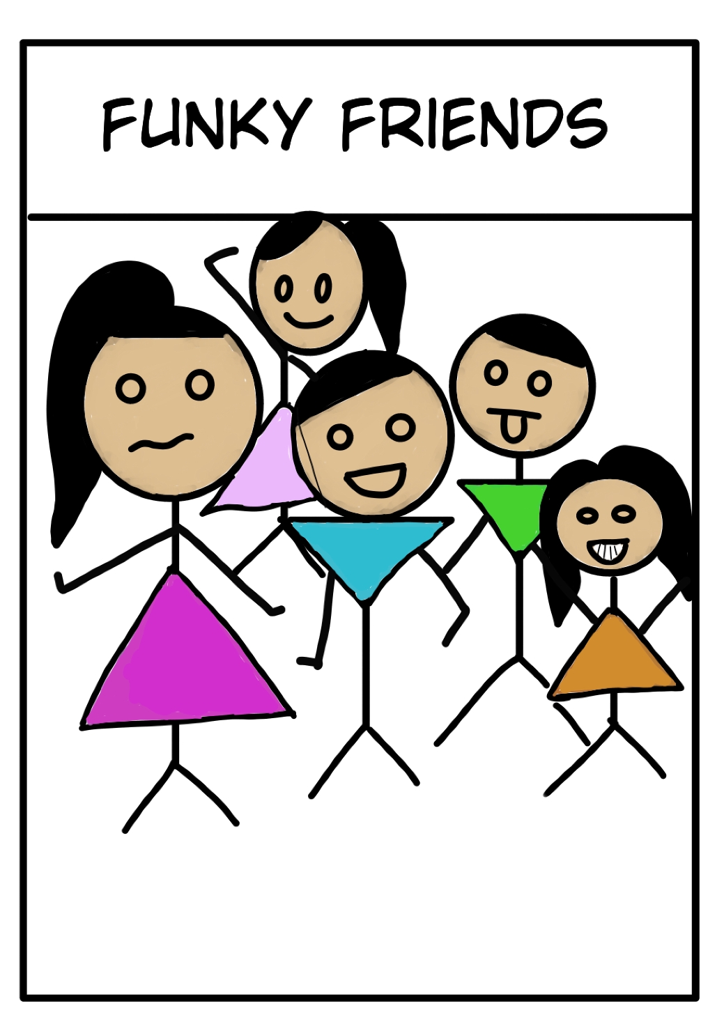 funky friends | WEBTOON