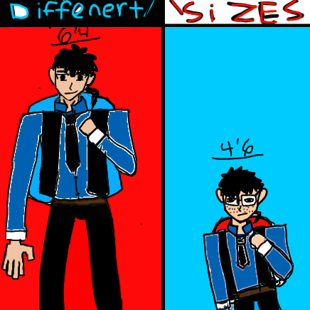 Different Sizes | WEBTOON