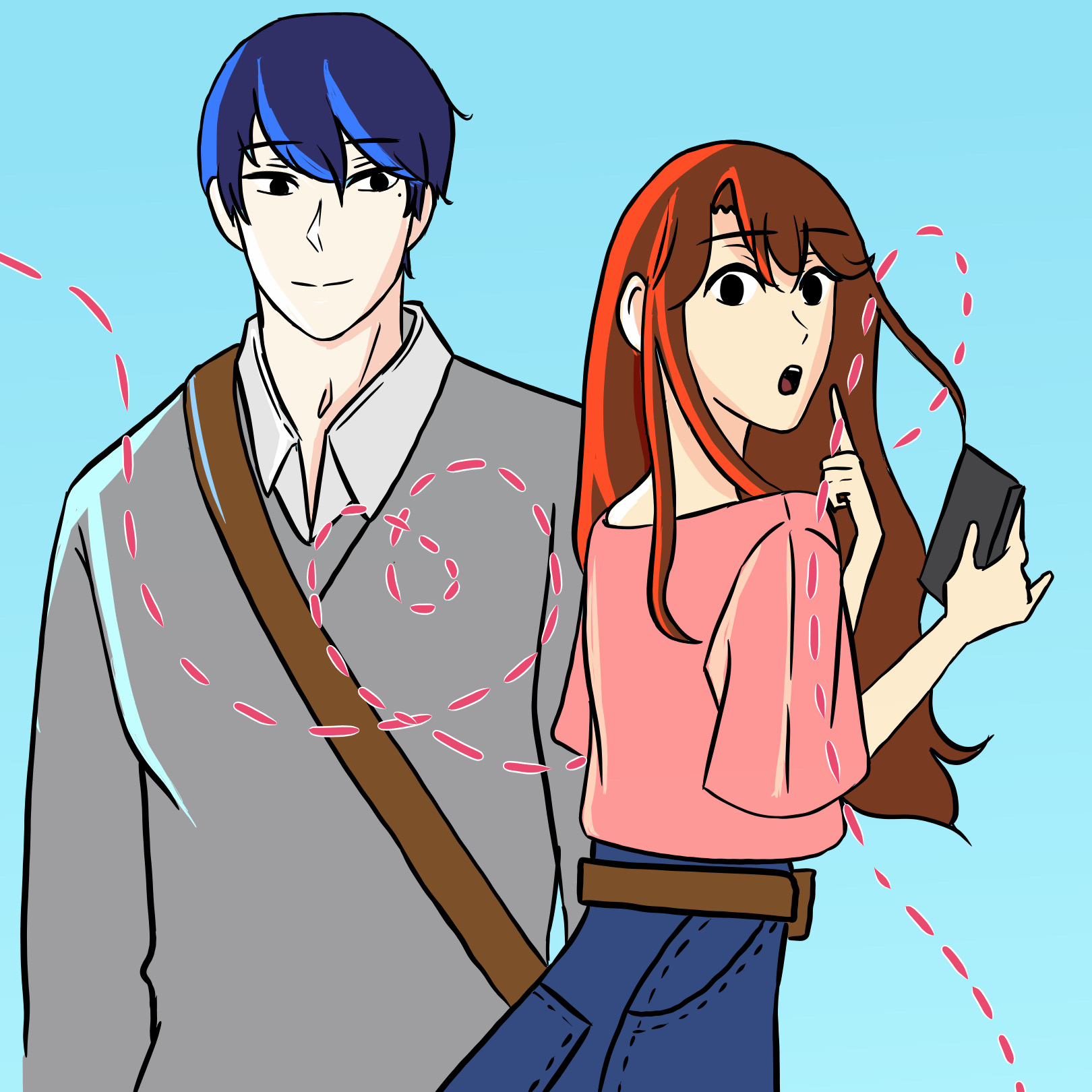 She's stuck in the clouds | WEBTOON