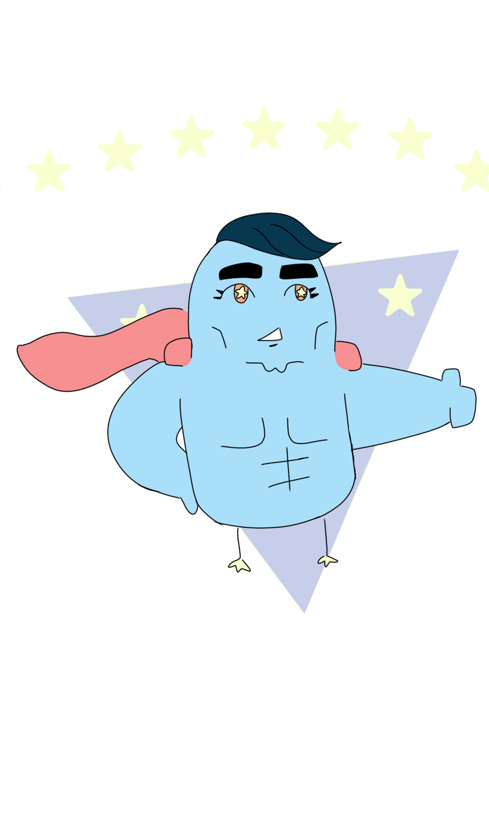 The little blue bird | WEBTOON
