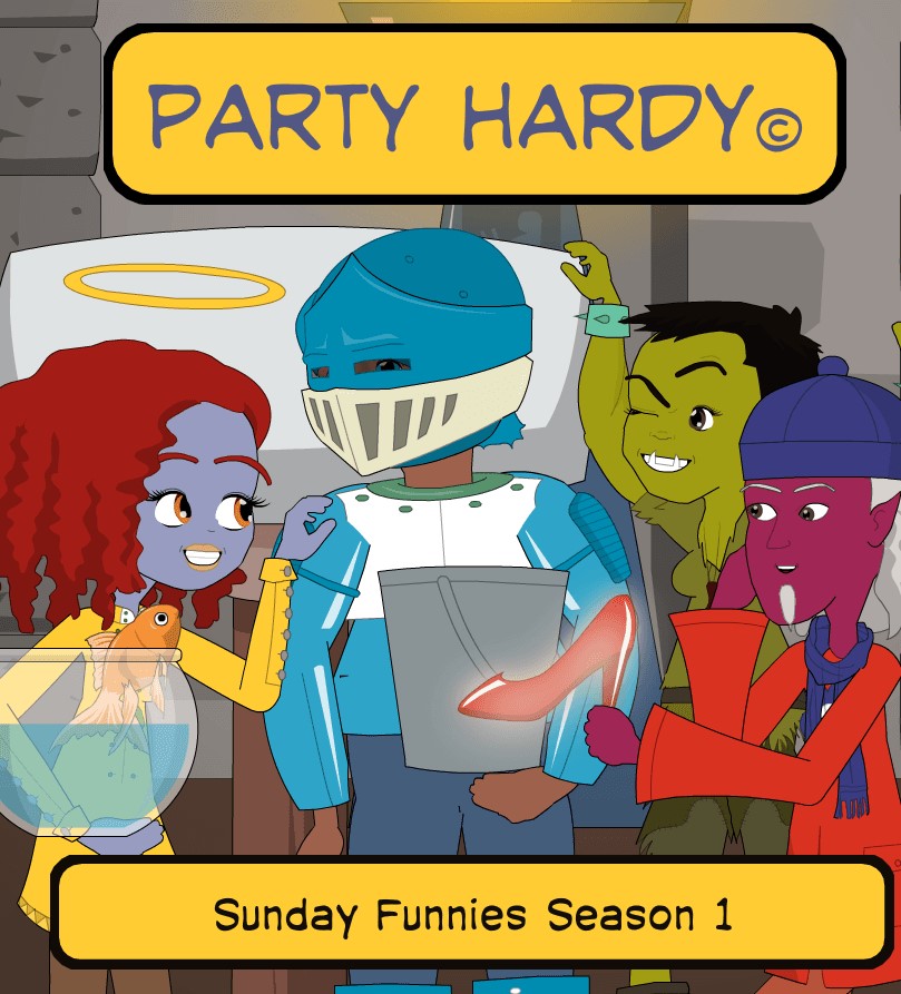 Party Hardy© Sunday Funnies Season One | WEBTOON