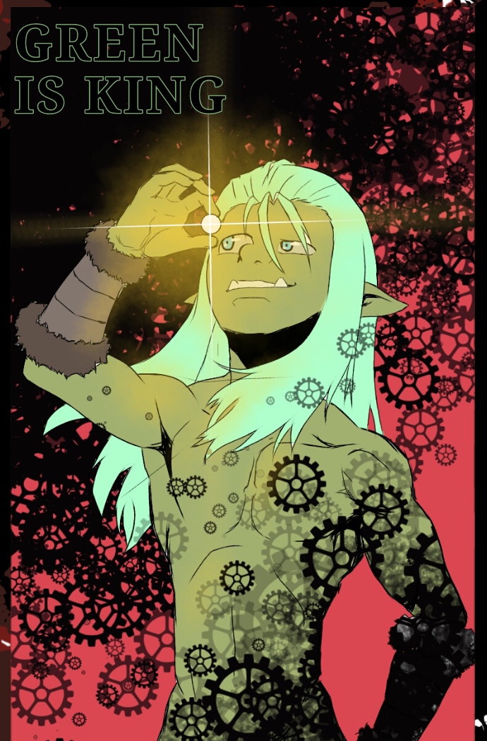 Green is king | WEBTOON