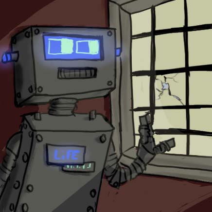 The Story of the robot named life | WEBTOON