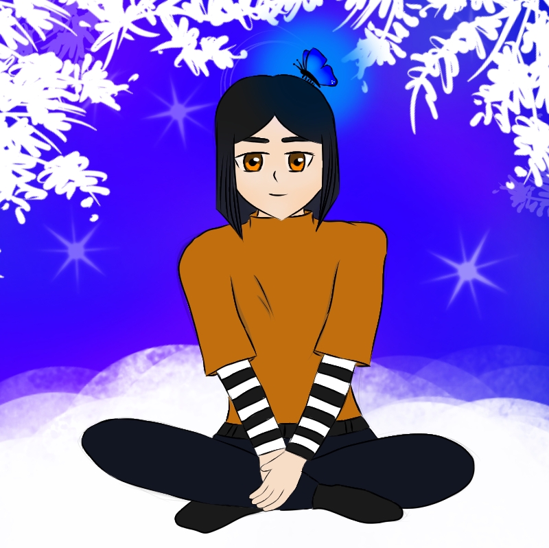 A Blue Butterfly | WEBTOON