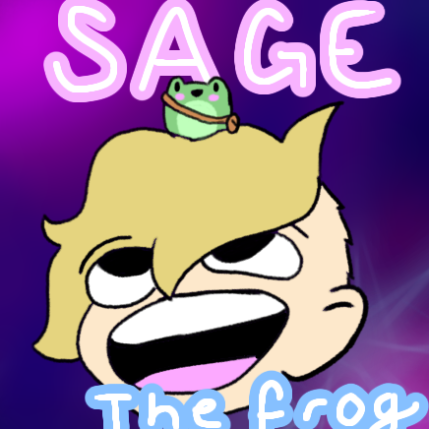 Sage, the frog with sage life adivce | WEBTOON