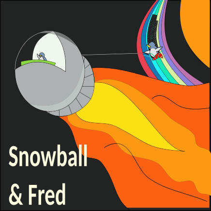 Snowball and Fred: Adventures in Space | WEBTOON