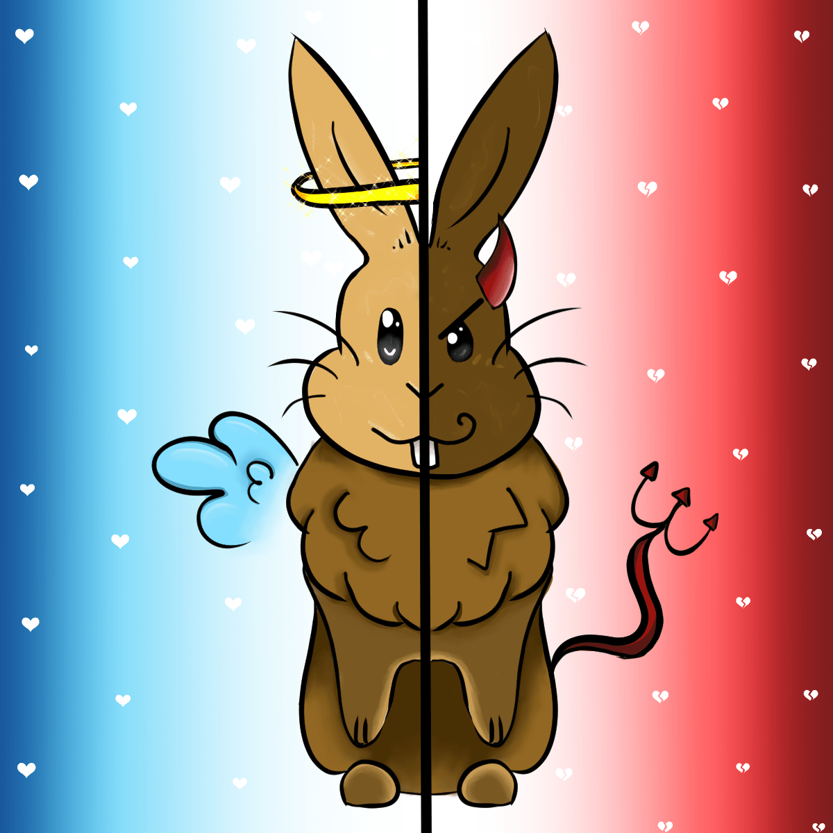 Cute or Devil Bunny | WEBTOON