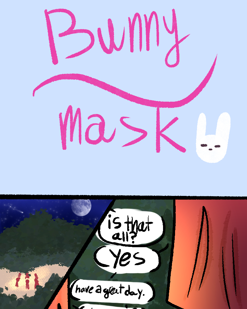 Bunny mask | WEBTOON