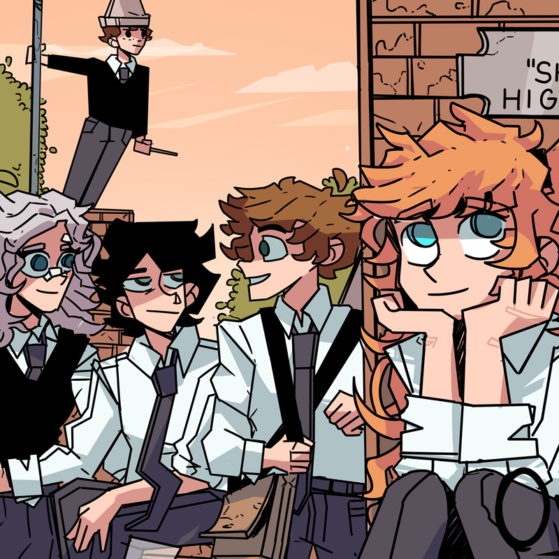 Overdrive High School! | WEBTOON