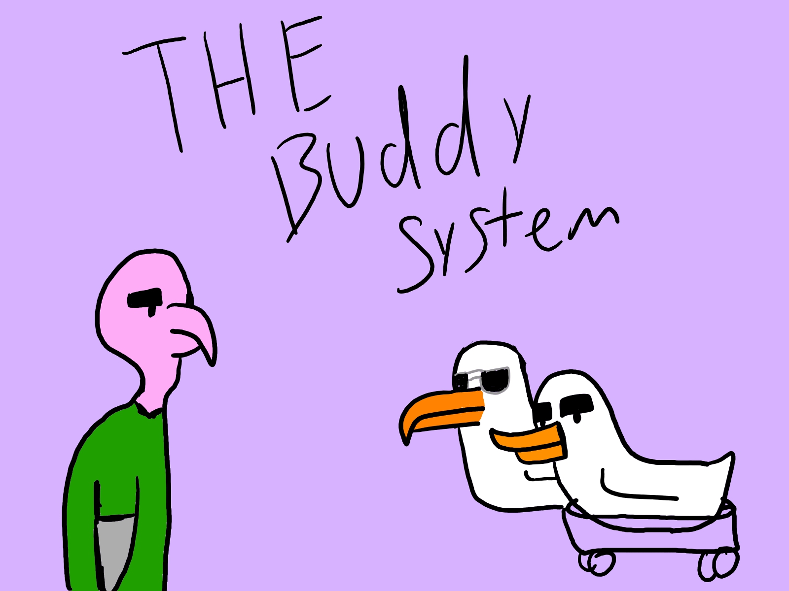 The Buddy System | WEBTOON