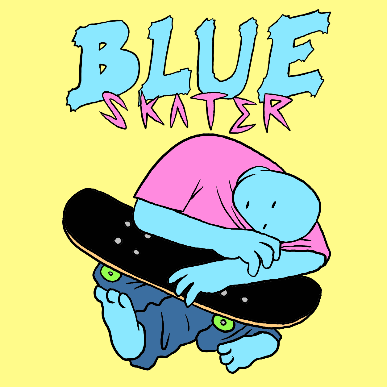 Blue Skater Webtoon