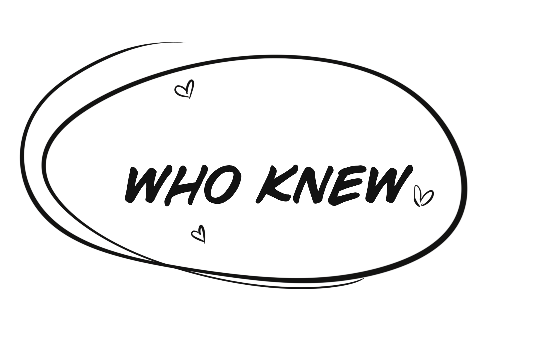 Who knew? | WEBTOON