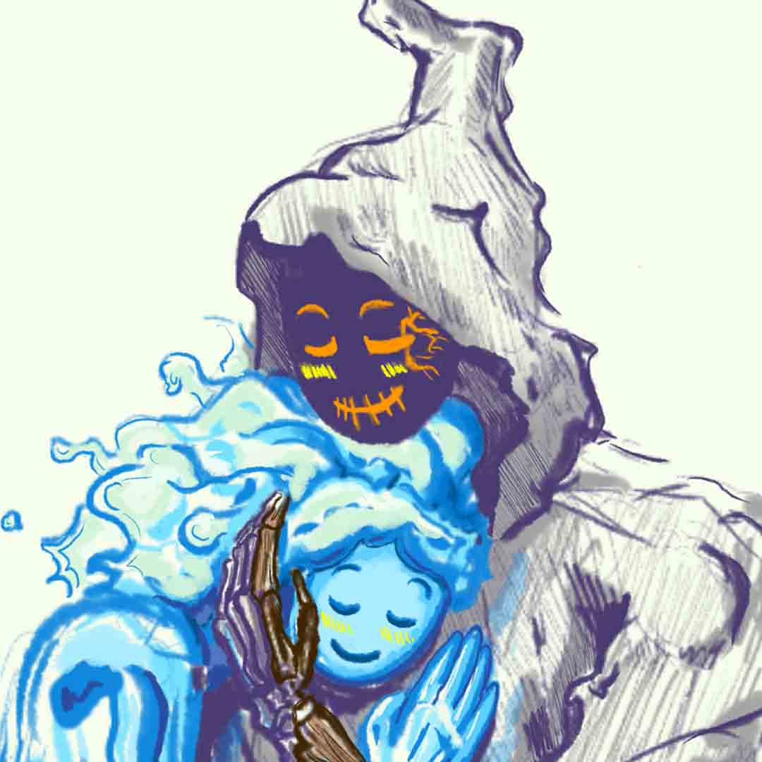 Wraith and Water Elemental | WEBTOON