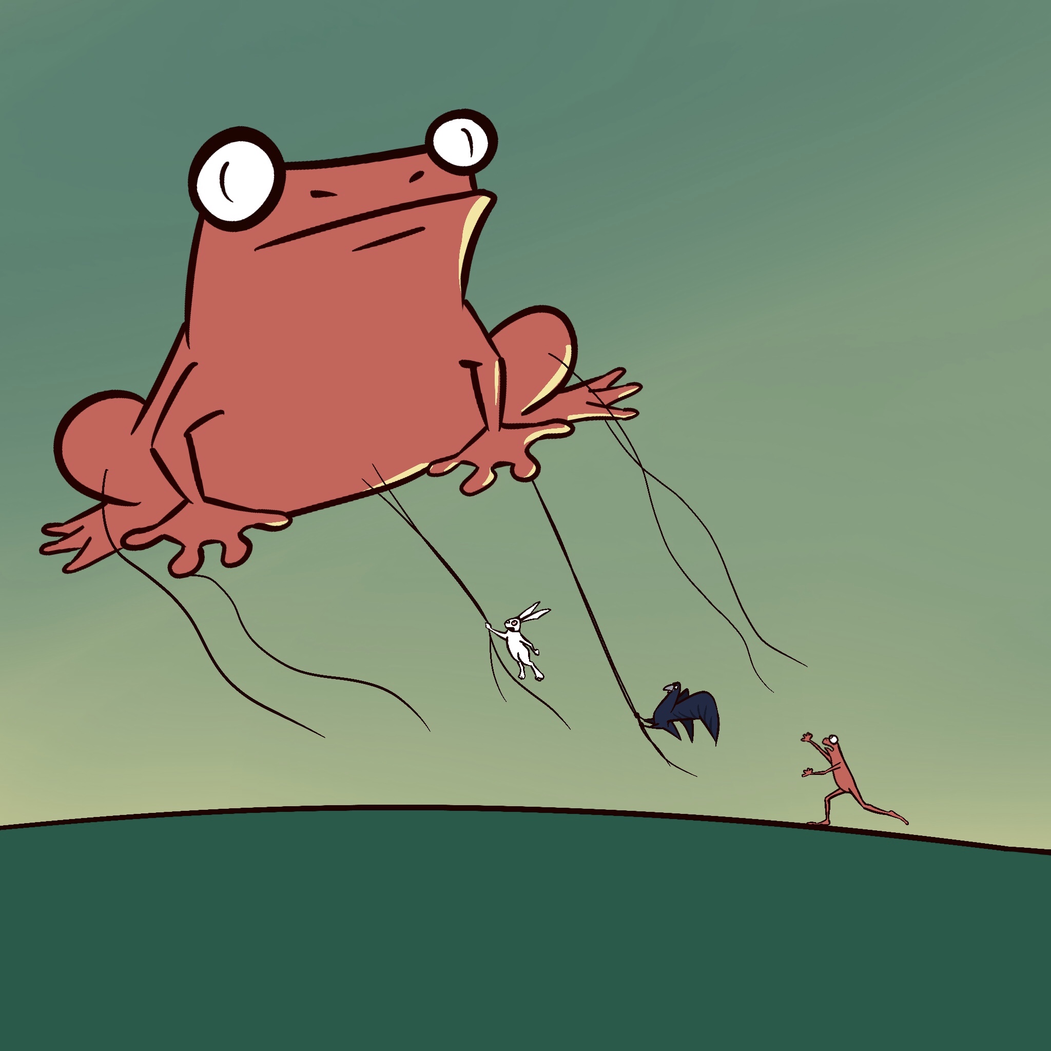 I am Red Frog | WEBTOON