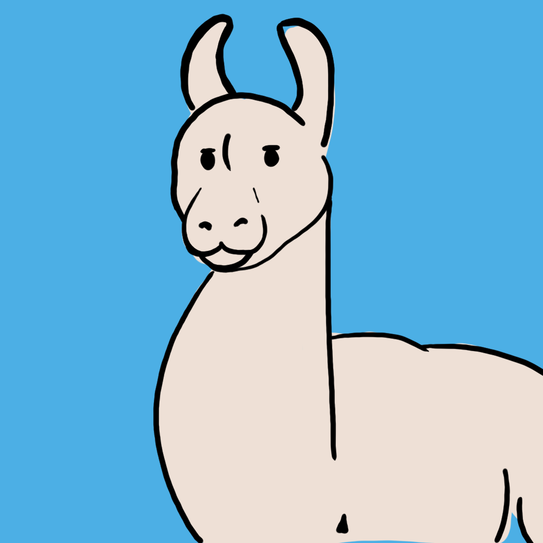 Fred the llama draft | WEBTOON