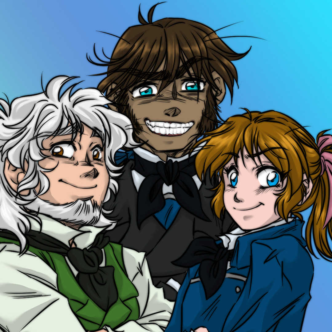 Cosette & Javert - Police Buds AU | WEBTOON