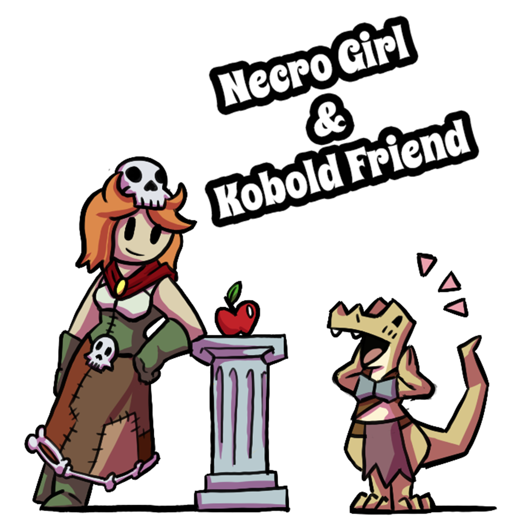 Necro Girl and Kobold Friend | WEBTOON