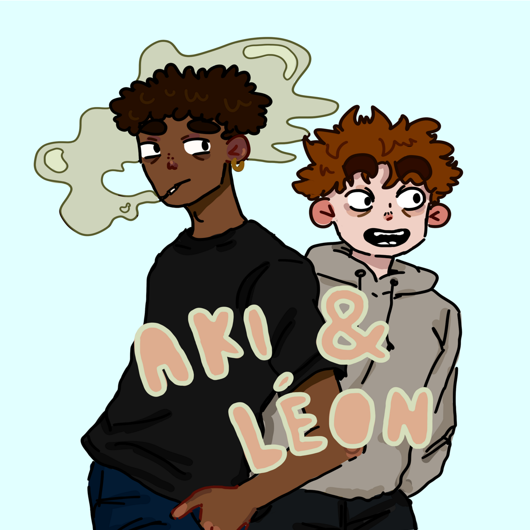 AKI & LEON | WEBTOON