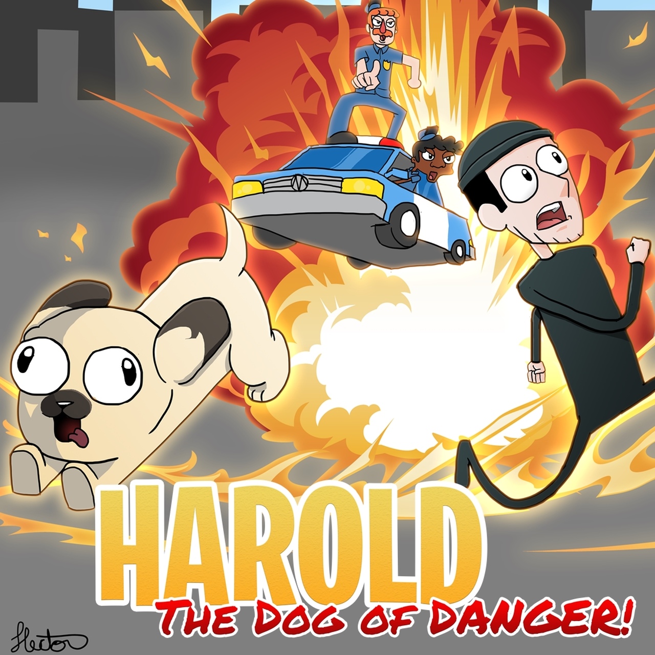 Harold The Dog of DANGER | WEBTOON