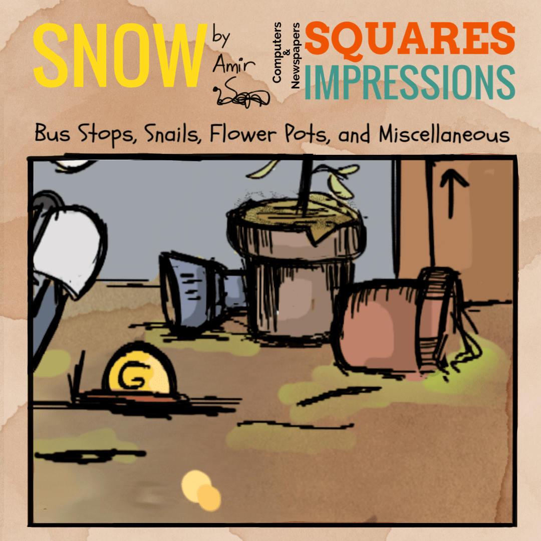 Newspaper Snow | WEBTOON