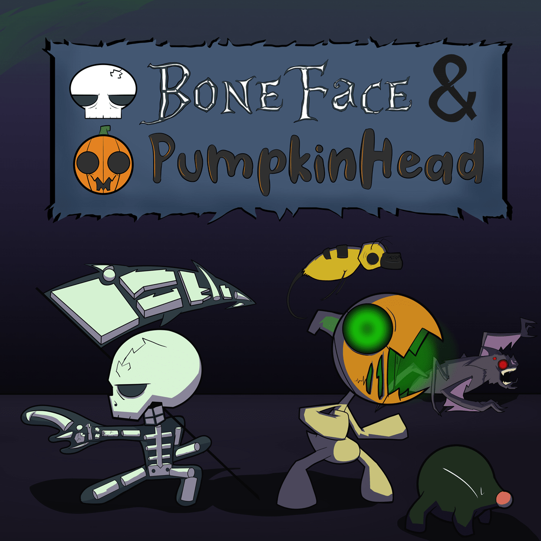 BoneFace and PumpkinHead | WEBTOON
