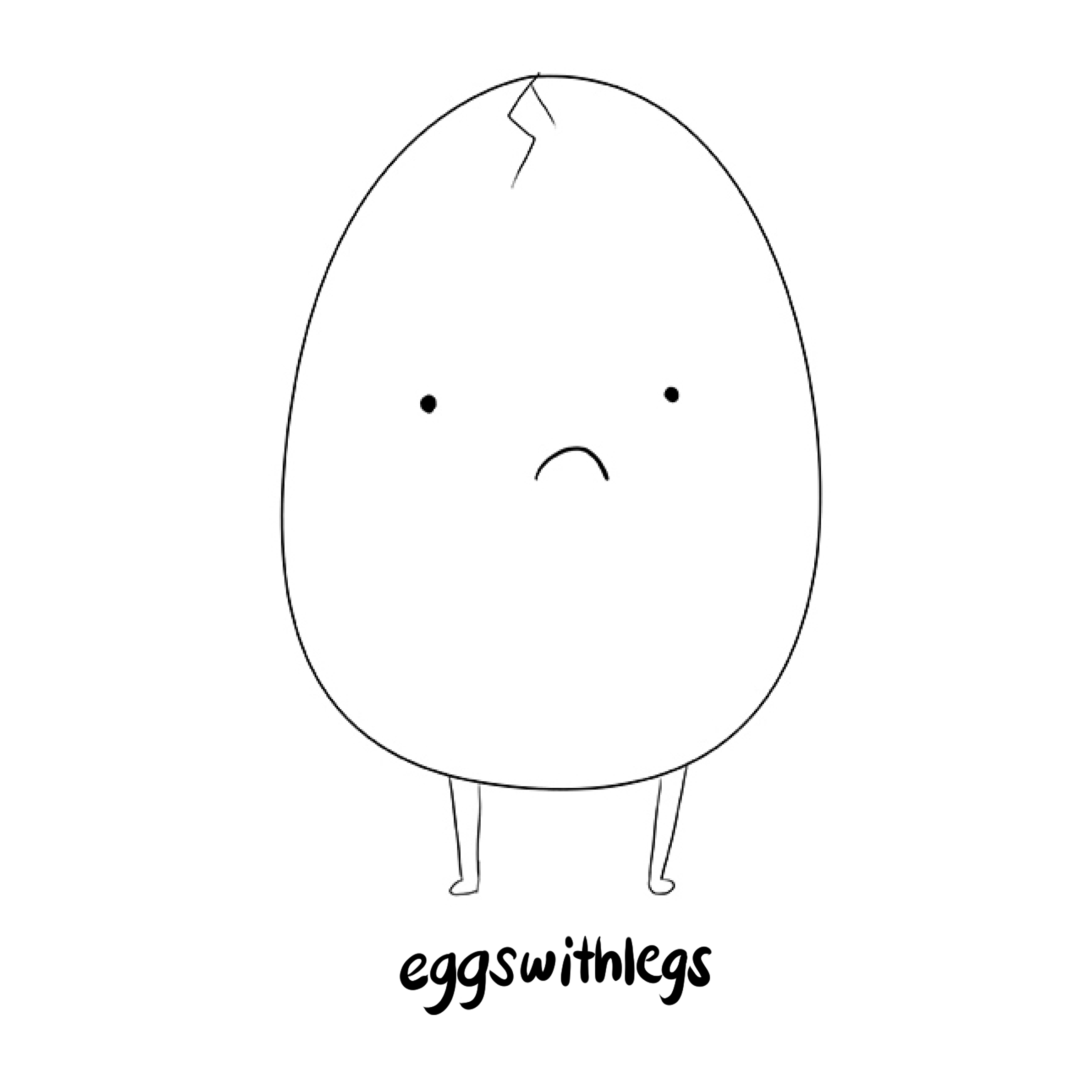 Depressing egg comics | WEBTOON