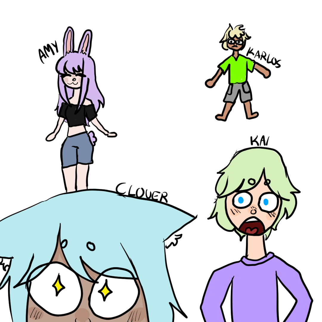 Random art with my OCs | WEBTOON