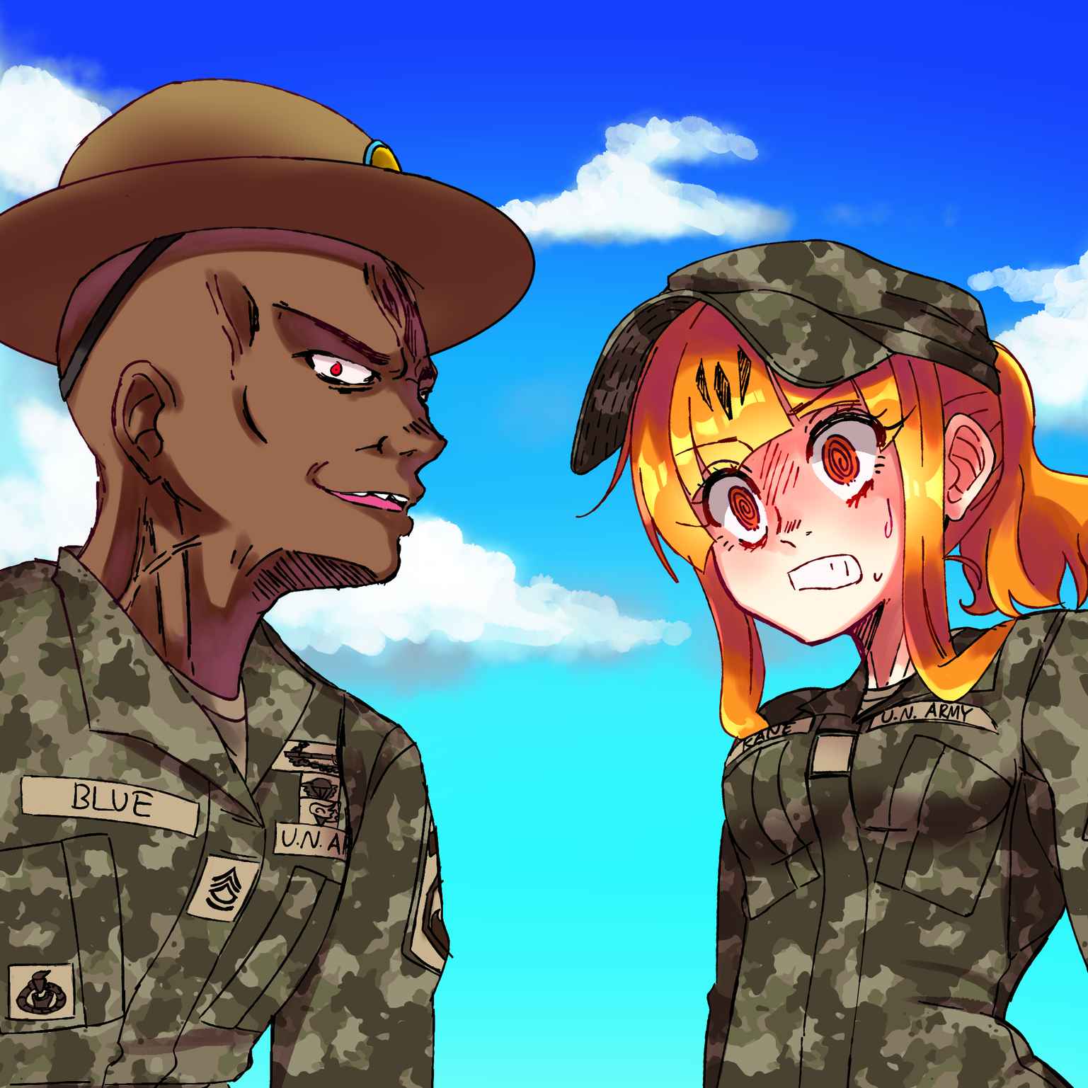 Kane Goes to Basic Training | WEBTOON