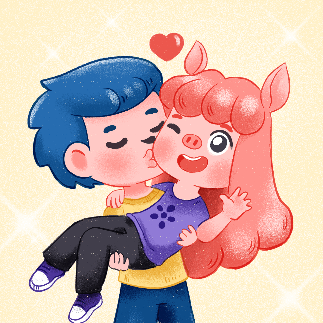 Pink Plus Blue | WEBTOON