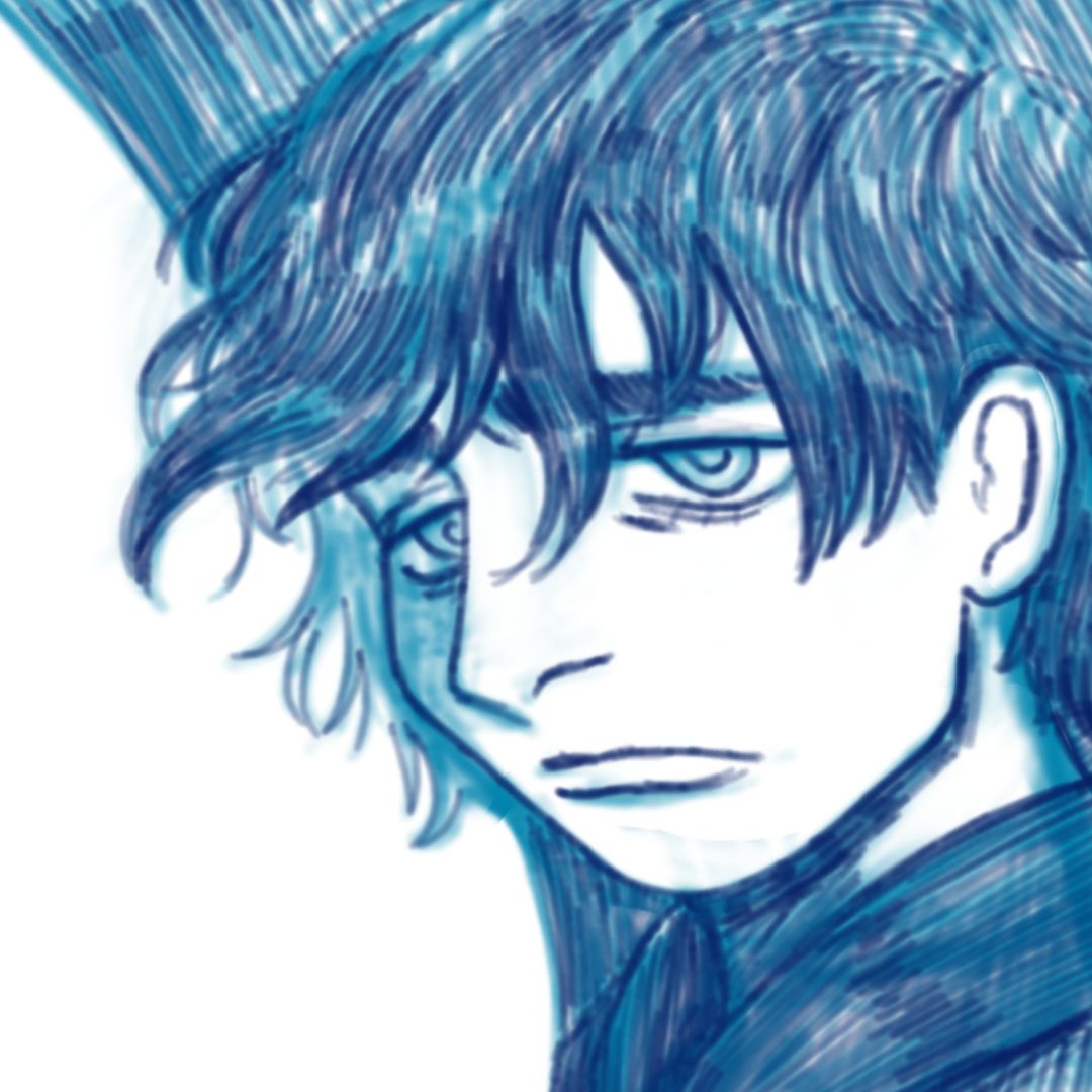 Blue friend | WEBTOON