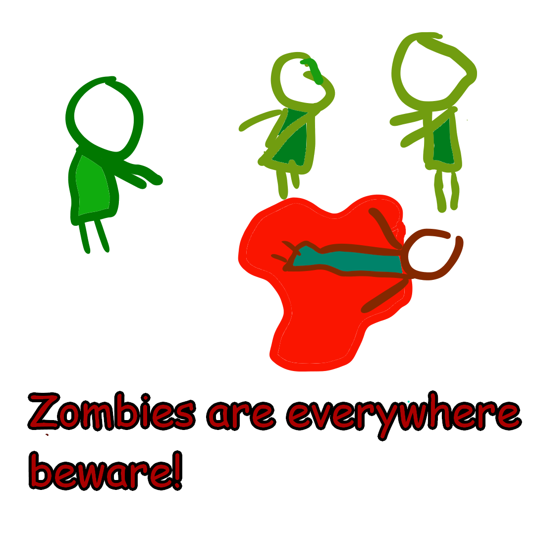 The zombie apocalypse | WEBTOON