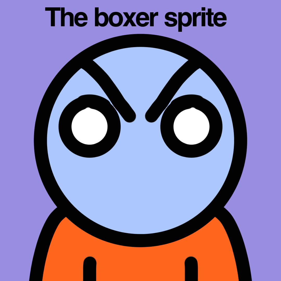 The boxer sprite | WEBTOON
