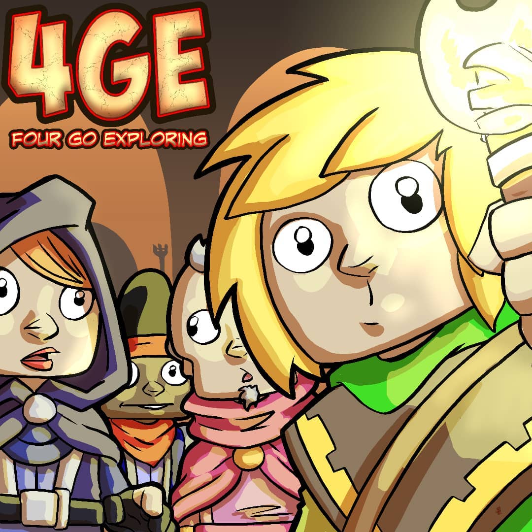 Four Go Exploring | WEBTOON