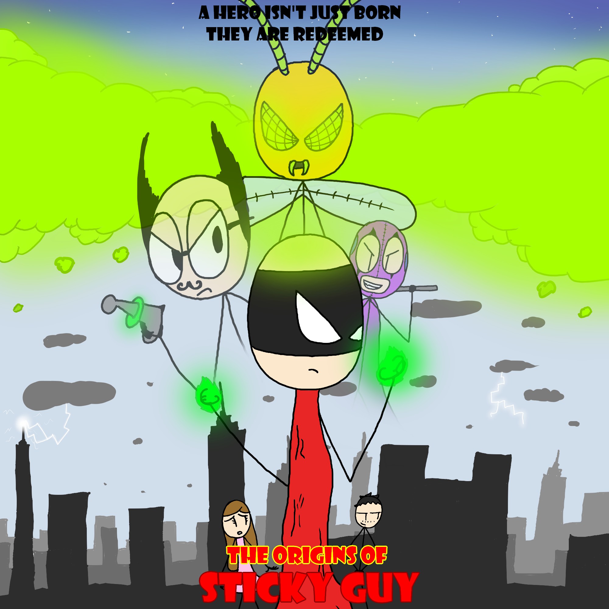 The Origins of Sticky Guy [Series Completed] | WEBTOON