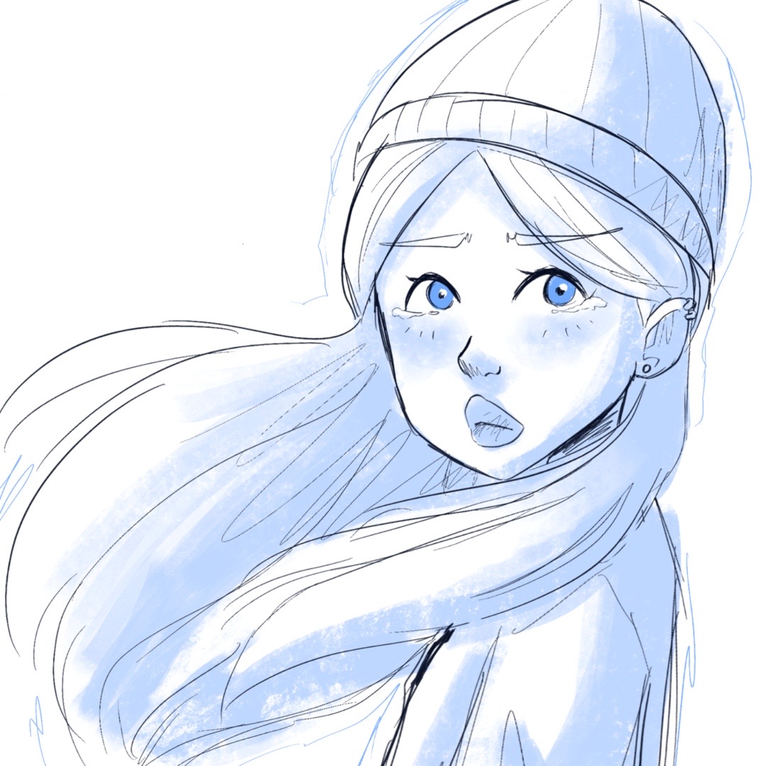 The Girl With Blue Hair | WEBTOON