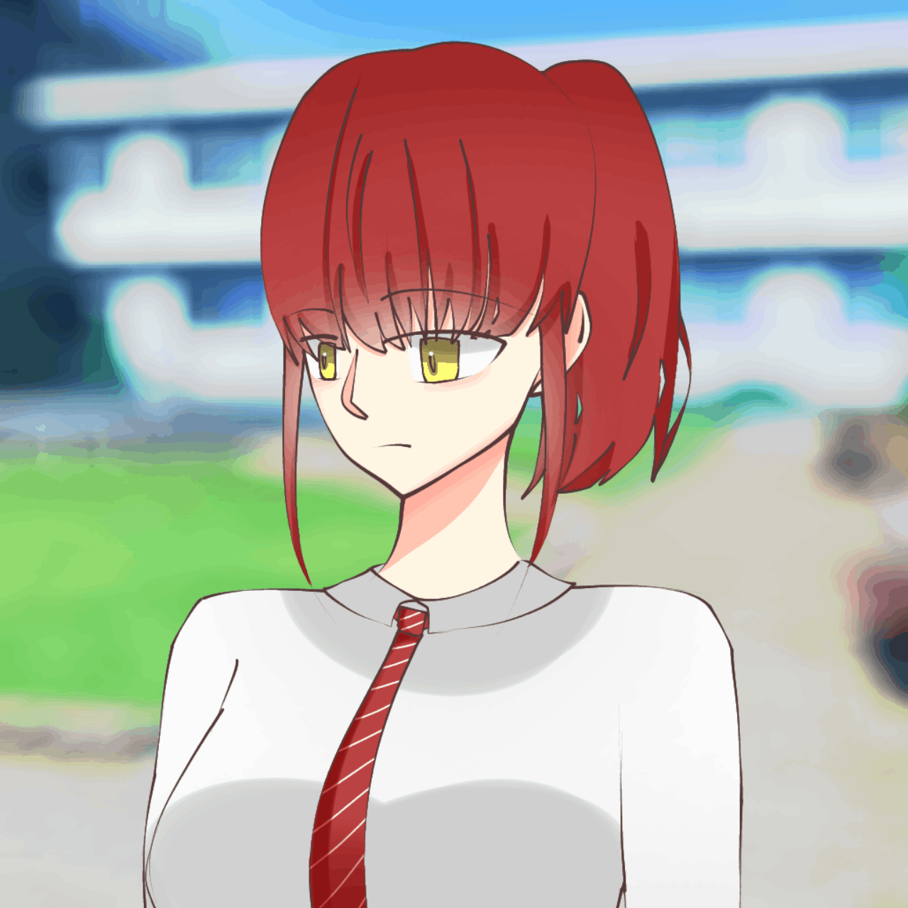 Bunga mawar di taman sekolah | LINE WEBTOON