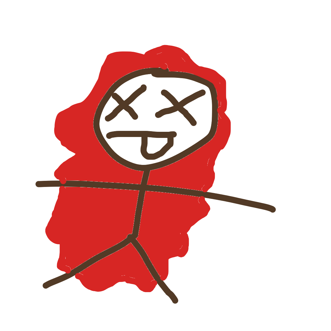 i was just a stickman but then i got run over and- | WEBTOON