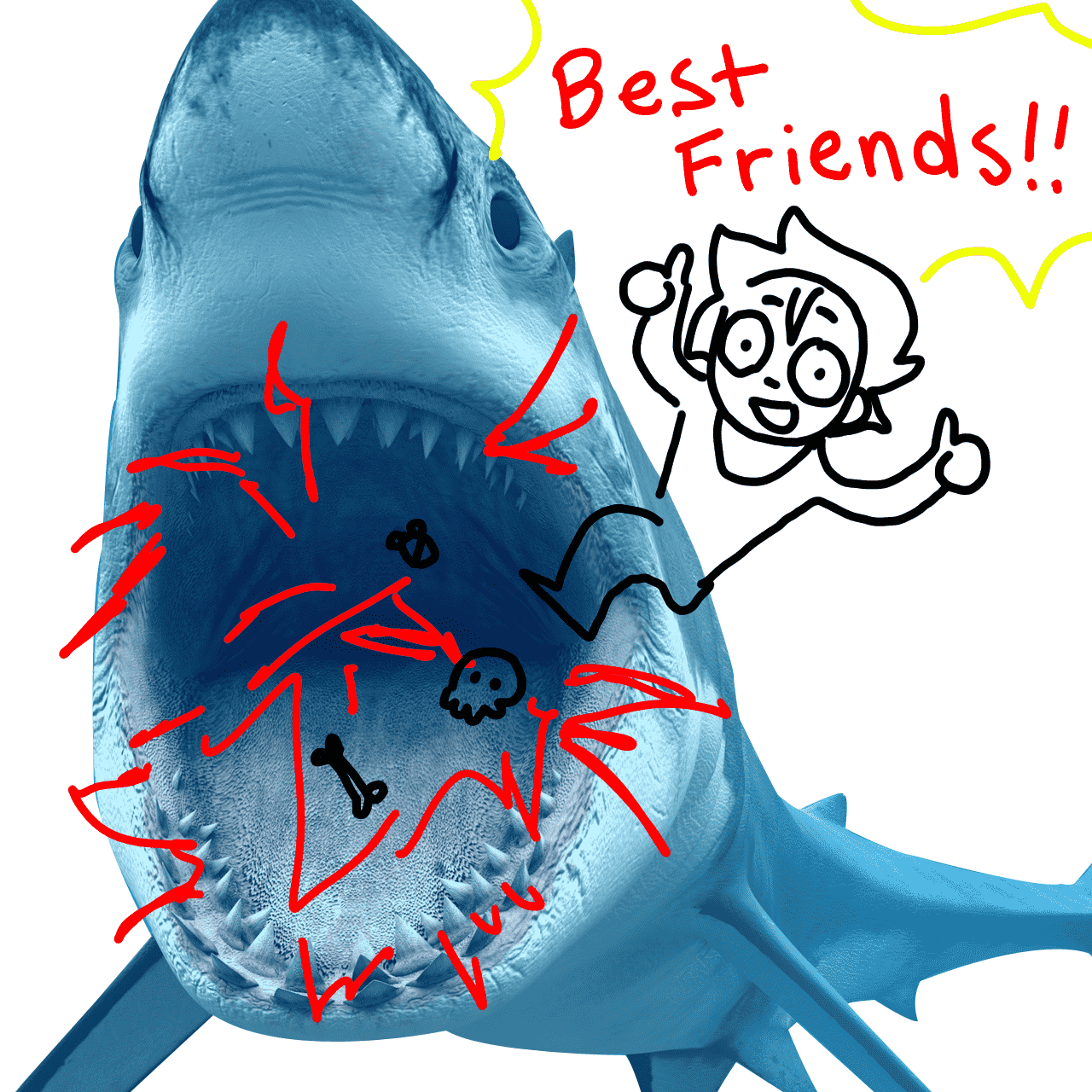 Don't make friends with sharks | WEBTOON