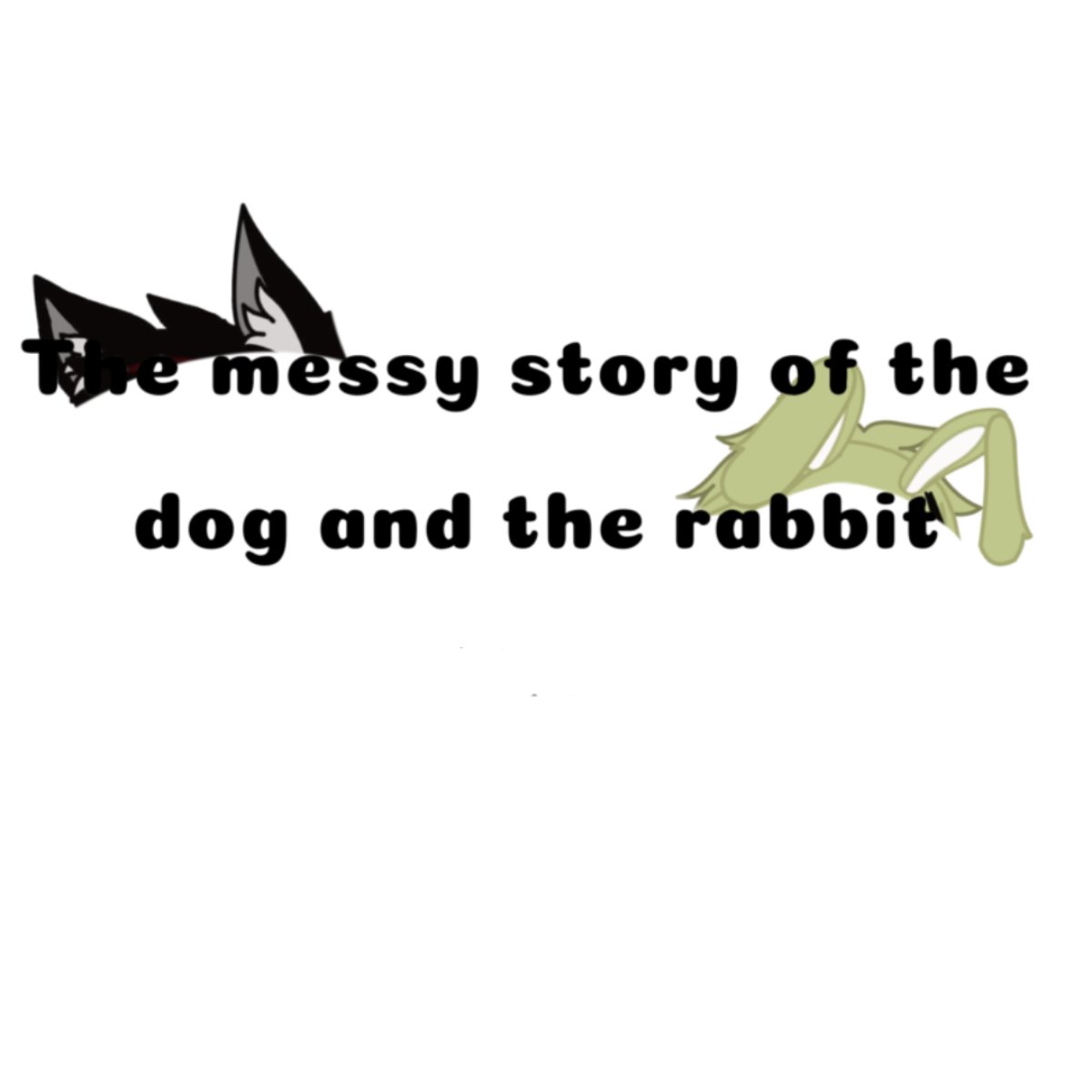 The messy story of the dog and the rabbit | WEBTOON