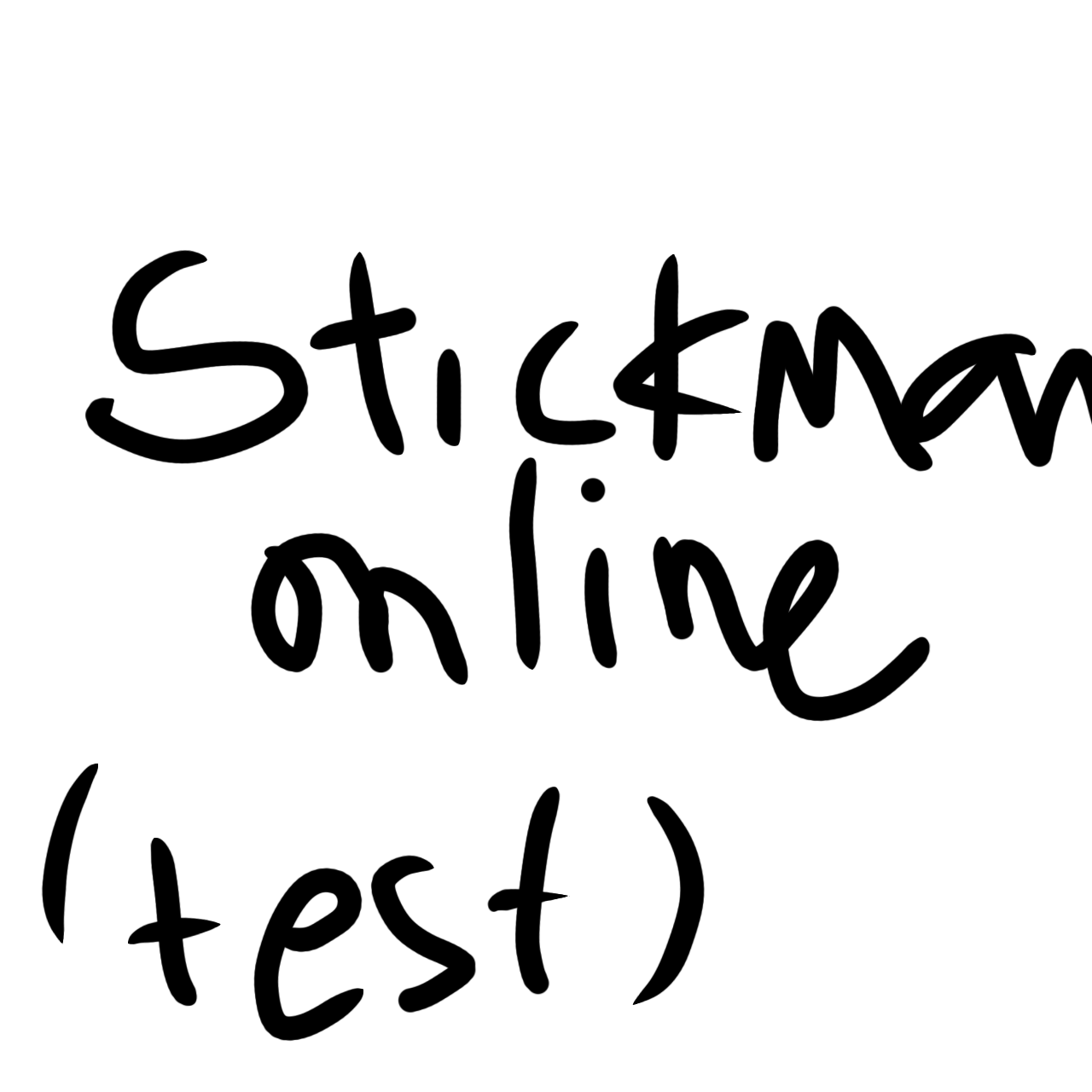 Stickfigure online Actually just a test guideline | WEBTOON
