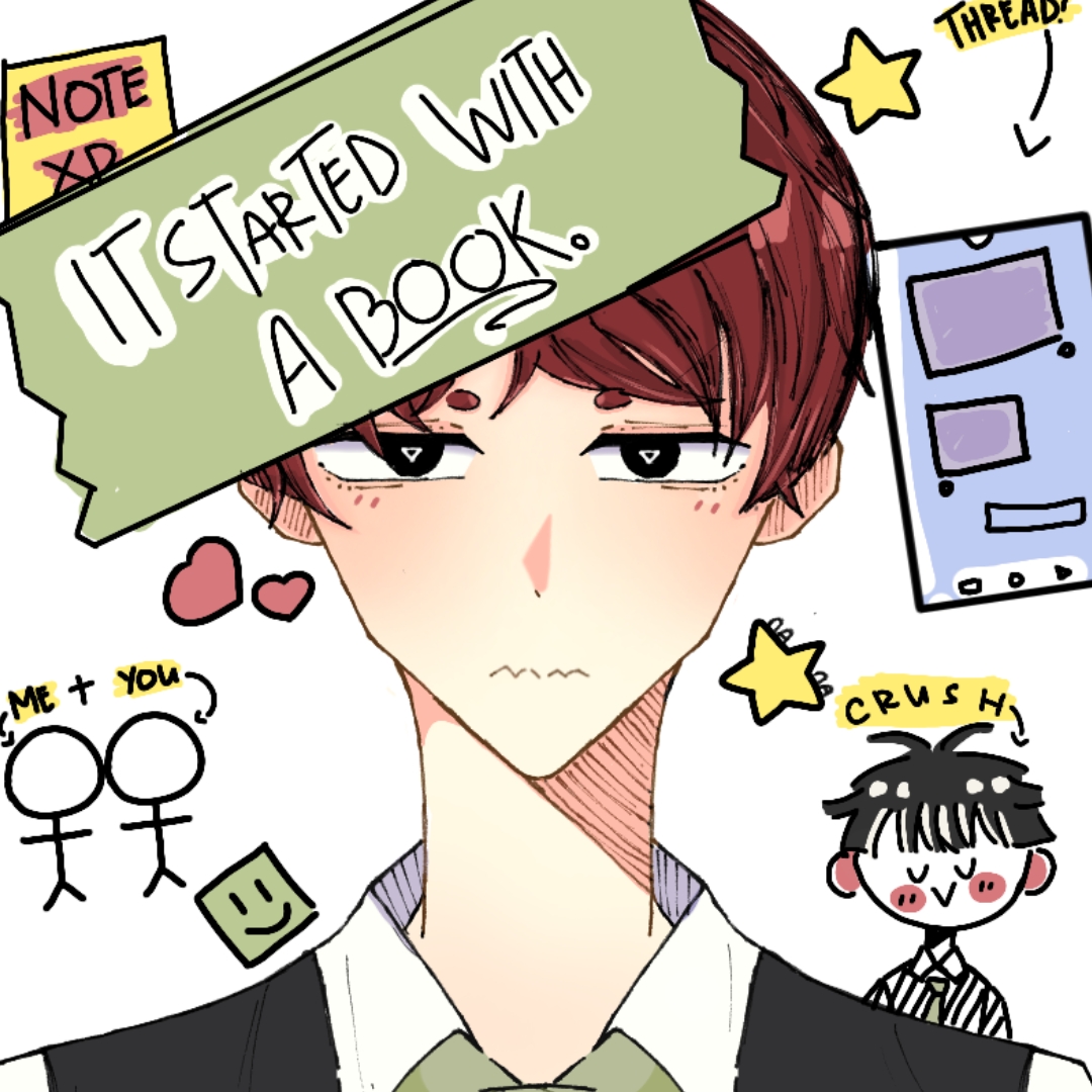 It started with a book. | WEBTOON
