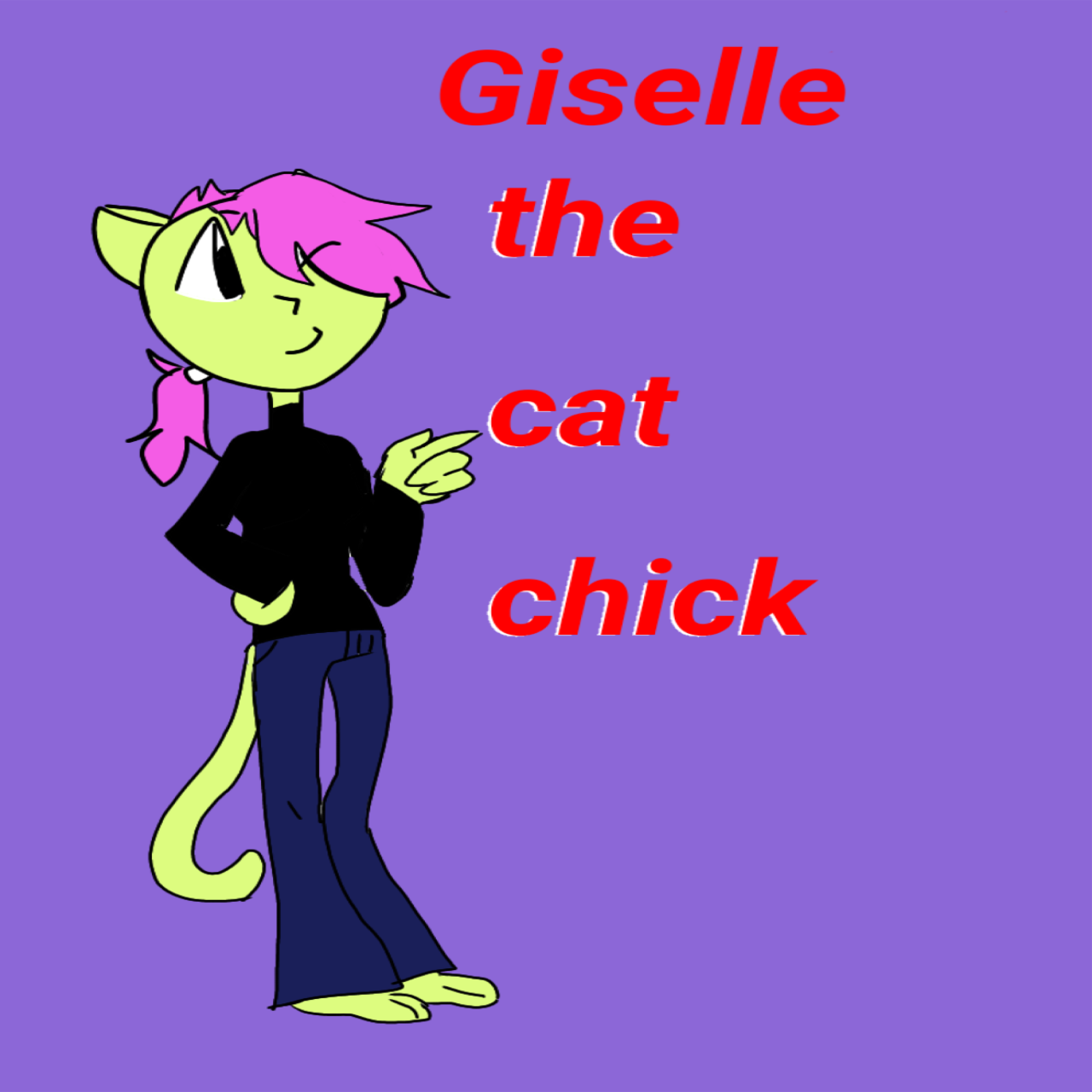 Giselle the cat chick | WEBTOON